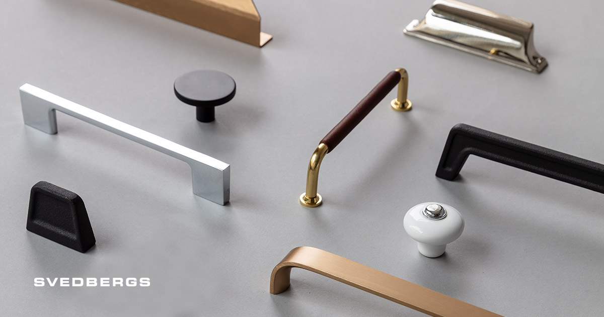 Svedbergs Badrum - Handtag | Förstärk stilen på din badrumsmöbel